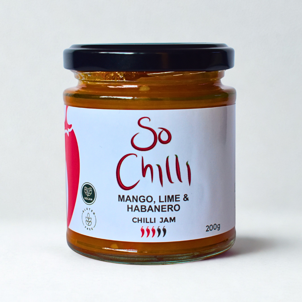 Mango, Lime & Habanero Chilli Jam – So Chilli